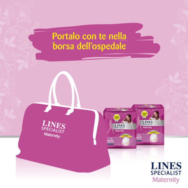 Lines Specialist Maternity Mutandine Assorbenti Post Parto Misura Media ...