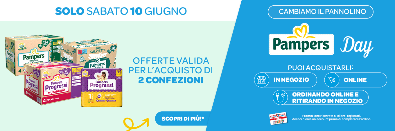 Pampers Day online - Bimbostore