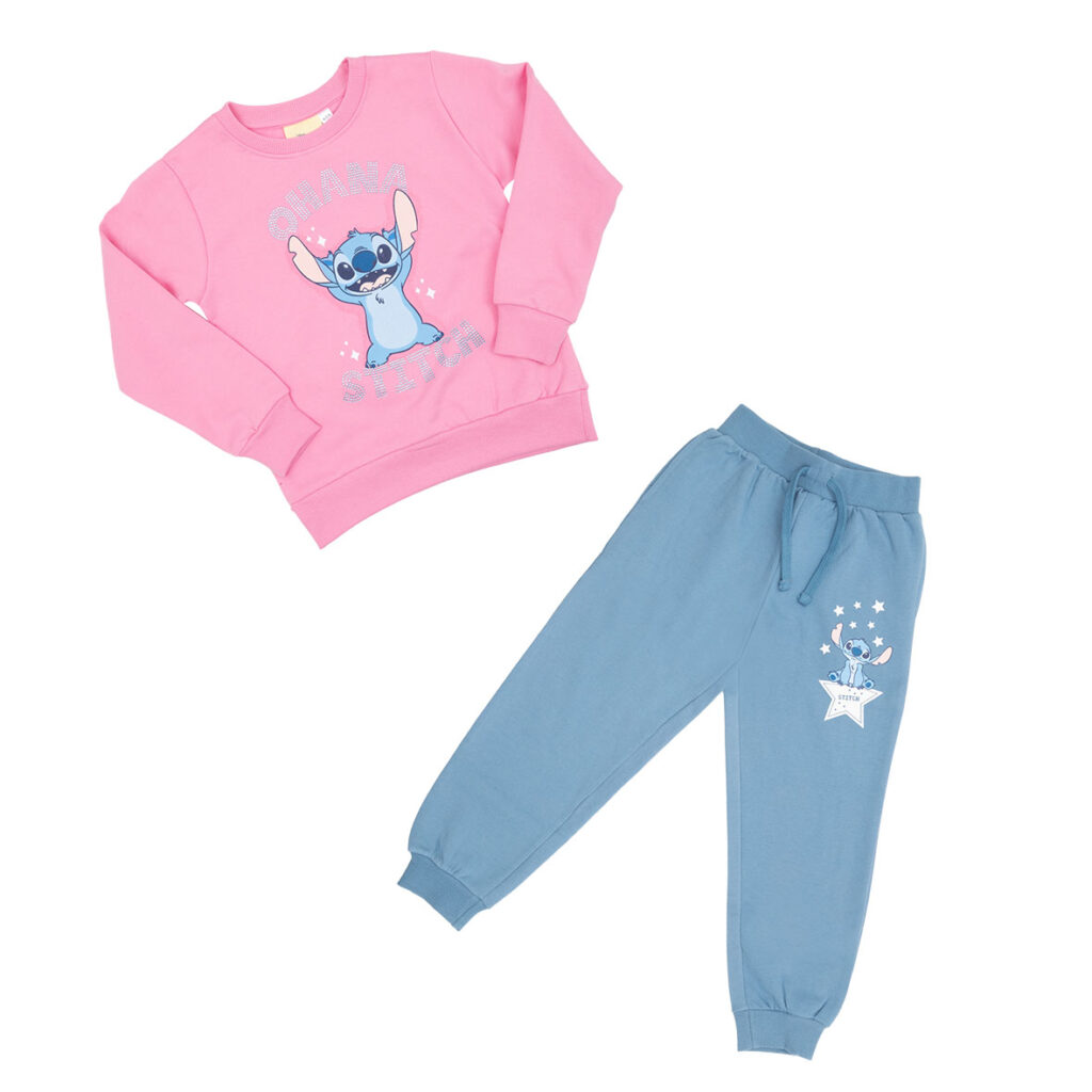 Tuta jogging bimba "stitch" - Bimbostore
